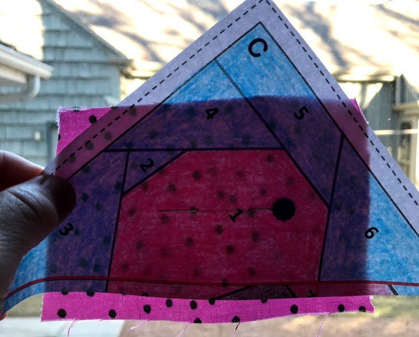 Paper Piecing Tutorial #1: Paper Piecing a Segment - Made By Marney