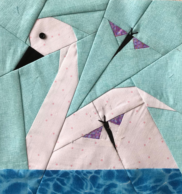 Paper Piecing Water Birds - Made By Marney