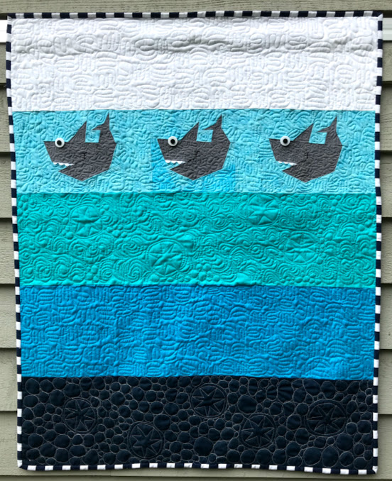BABY SHARK QUILT - Made By Marney