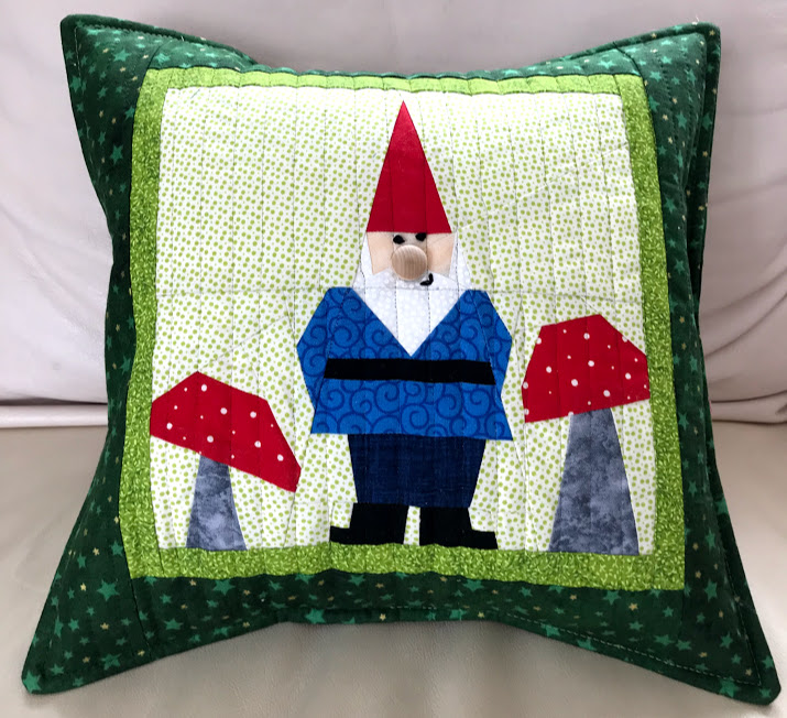 Paper Pieced Garden Gnome - Made By Marney
